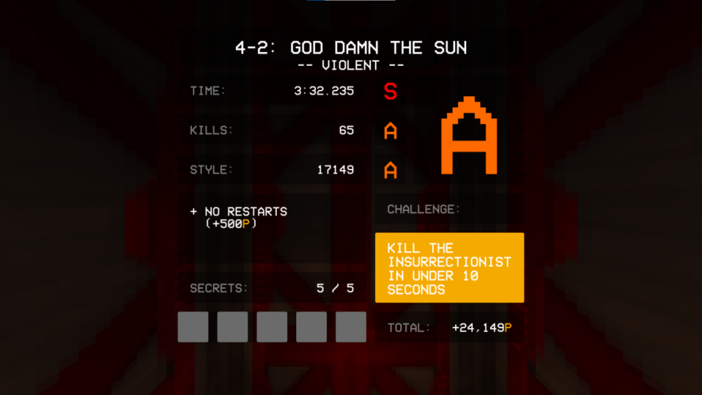 ULTRAKILL: All Layer 4 Challenges Guide - GamePretty